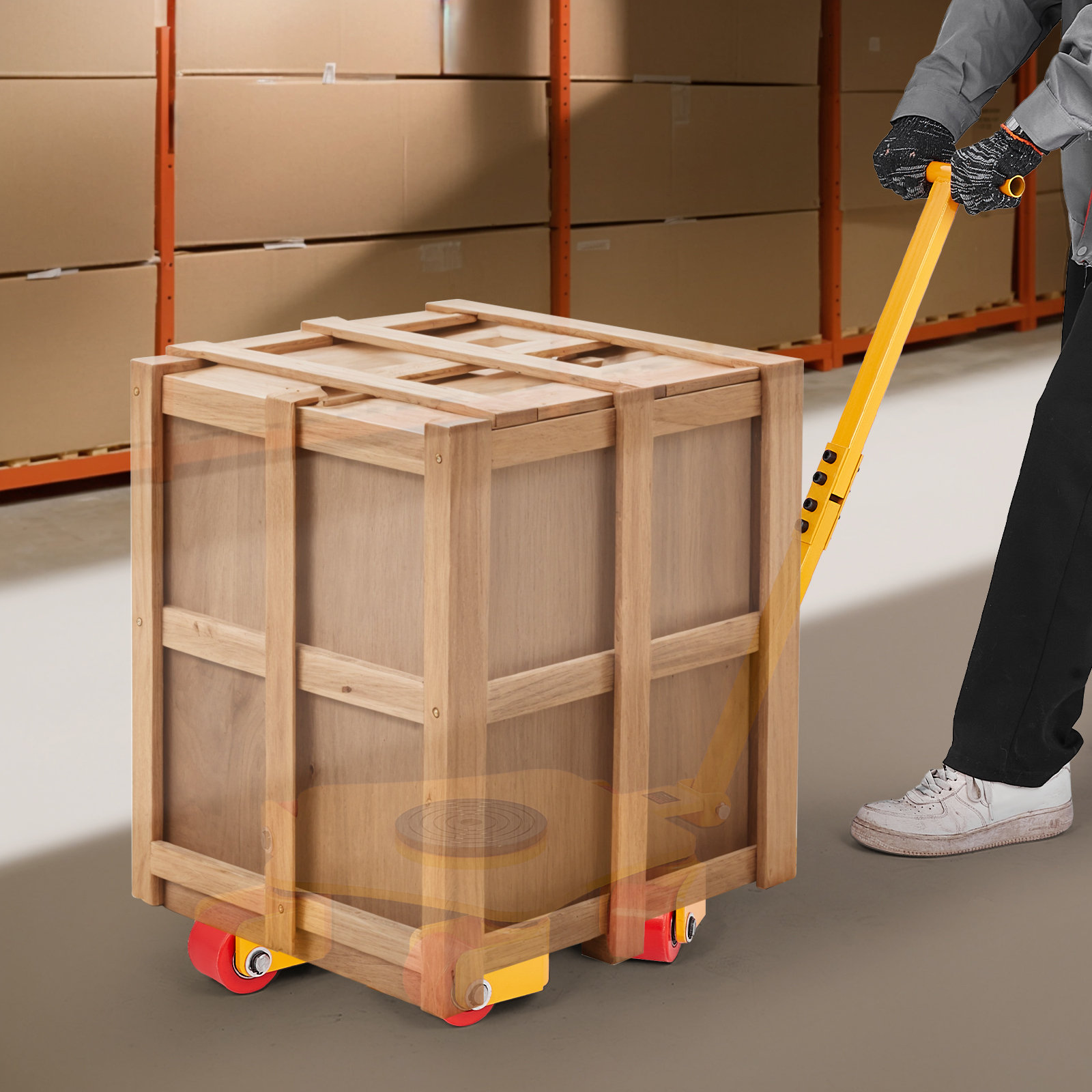 Stellweilan Tessberg Machine Skate 8800 lbs Machinery Moving Skate with ...