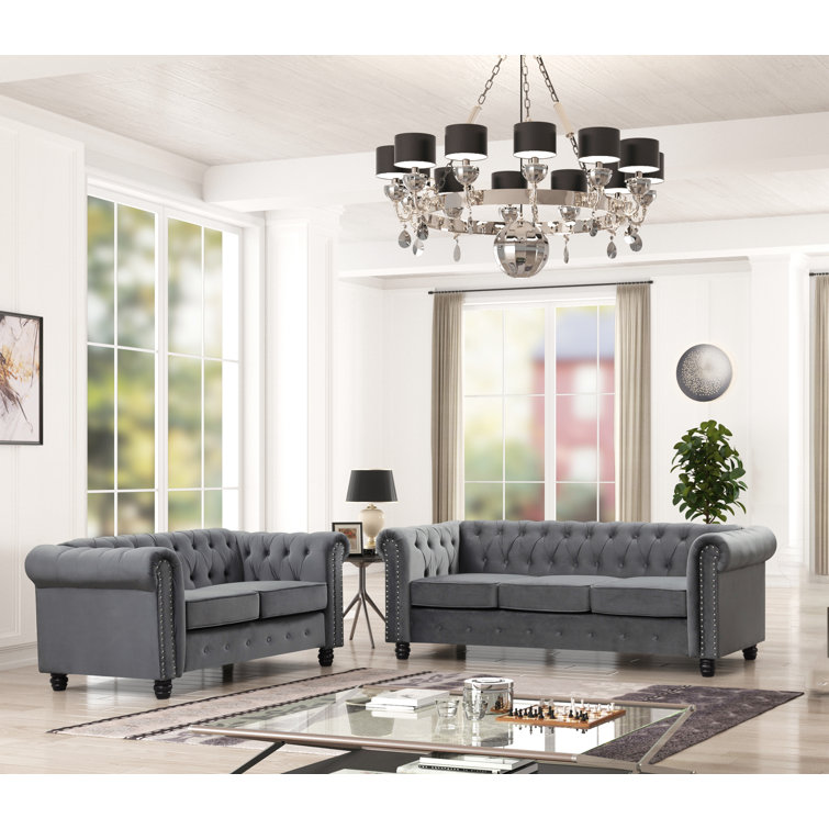 Greyleigh™ Croyd 2 - Piece Living Room Set & Reviews | Wayfair