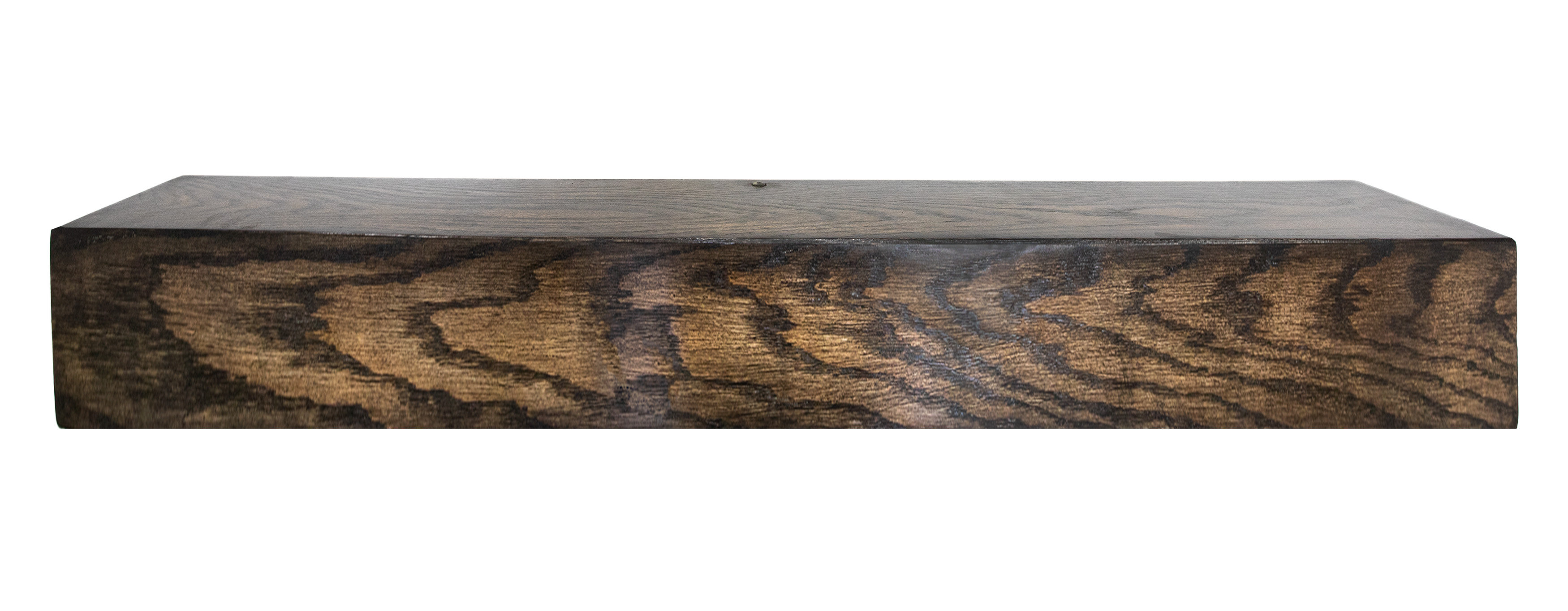 Rayne Mirrors Emerald Lee 2 Piece Oak Solid Wood Floating Shelf | Wayfair