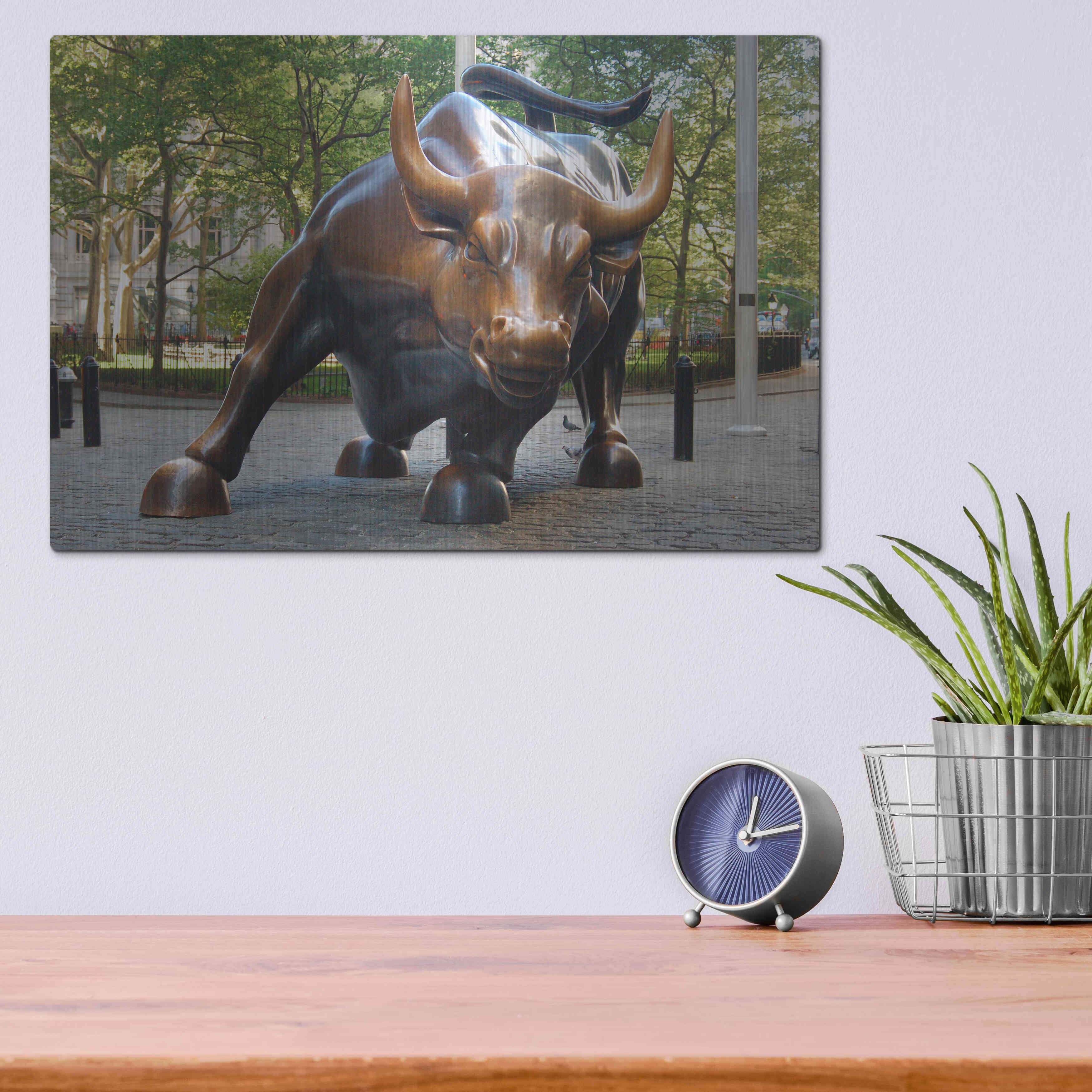 Millwood Pines " Bull Of Wallstreet " by Luxe Metal Portfolio on Metal ...