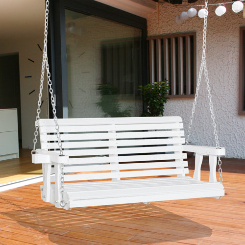 White Porch Swings You'll Love | Wayfair