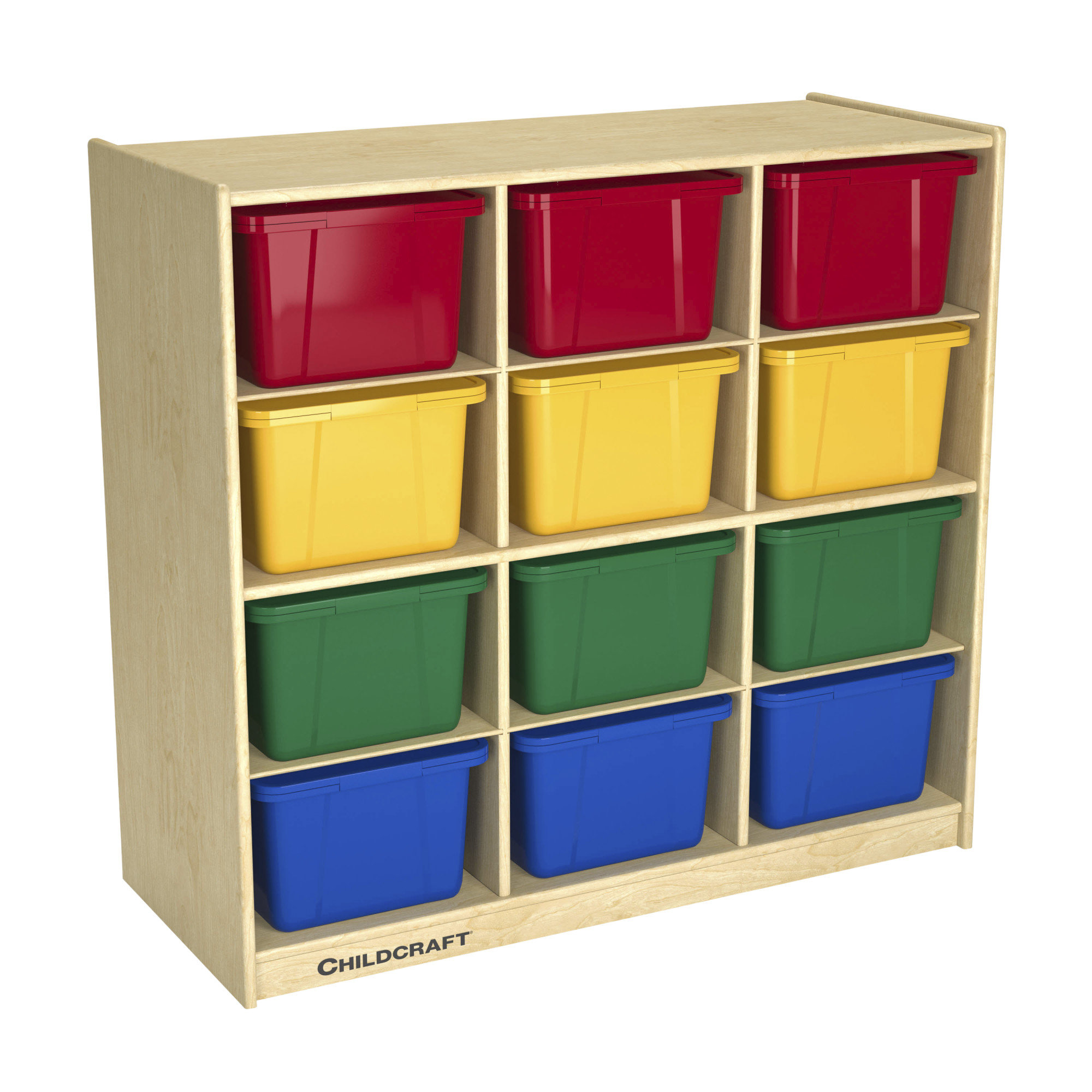 Childcraft Mobile Big 12 Compartment Cubby with Bins - Wayfair Canada