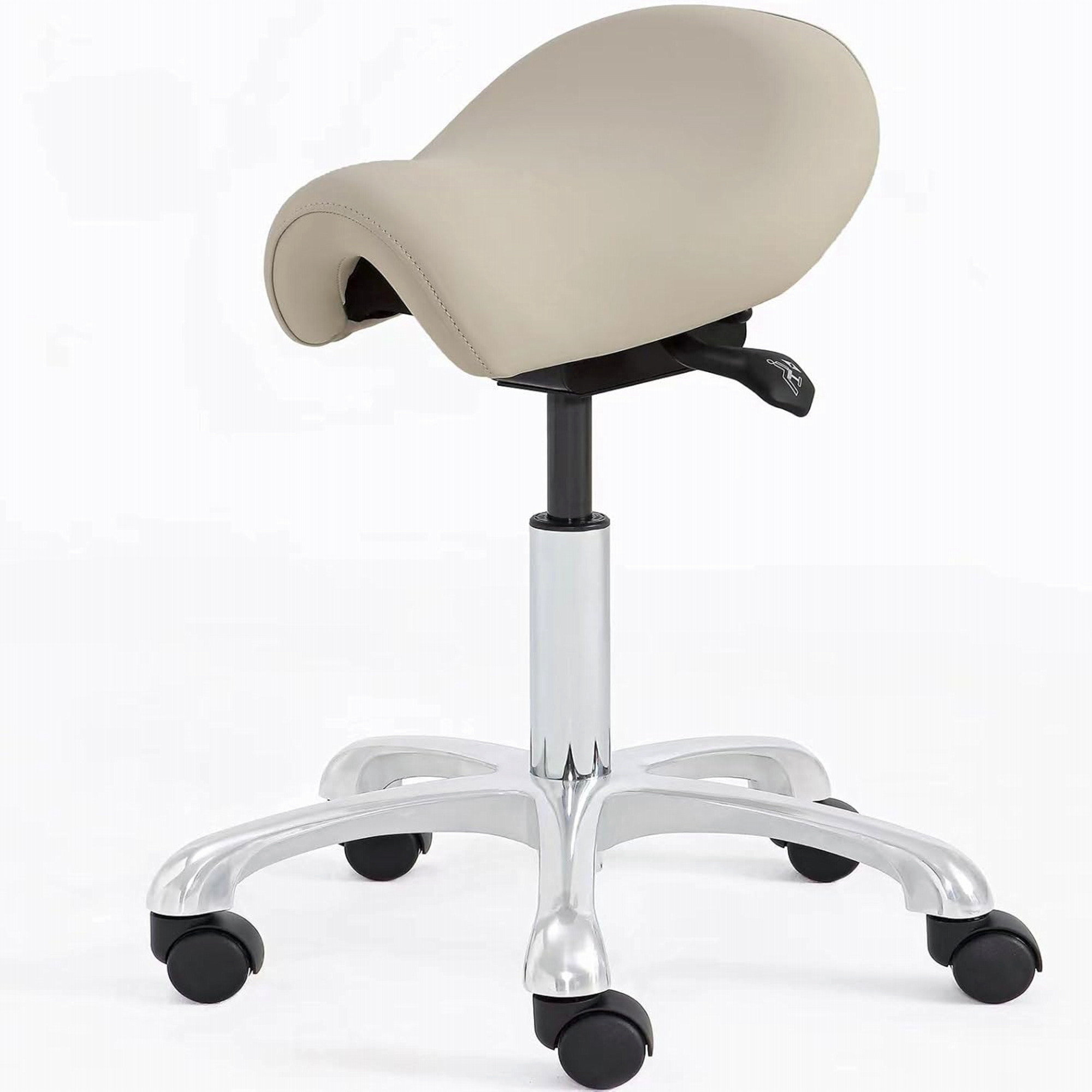 Hivost Ergonomic Saddle Chair Adjustable Saddle Stool | Wayfair