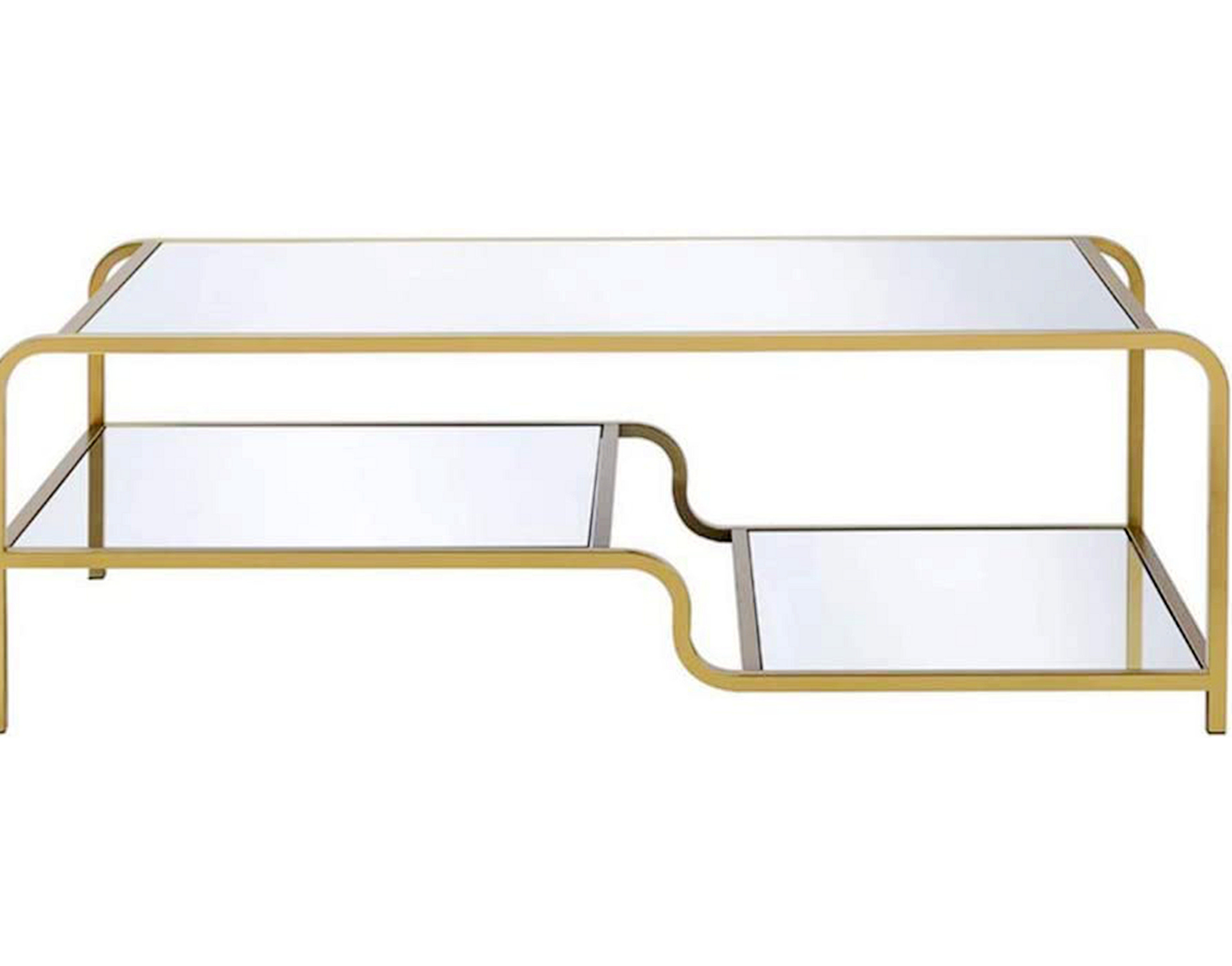 Dynoson Glass Top Single Coffee Table | Wayfair