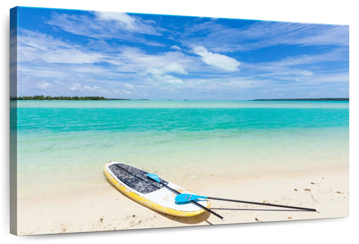 Highland Dunes Aitutaki Lagoon Paddleboard | Wayfair