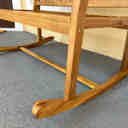 August Grove® Outdoor Candleick Rocking Solid Wood Bench & Reviews ...