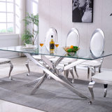 Glass Kitchen & Dining Tables You'll Love | Wayfair