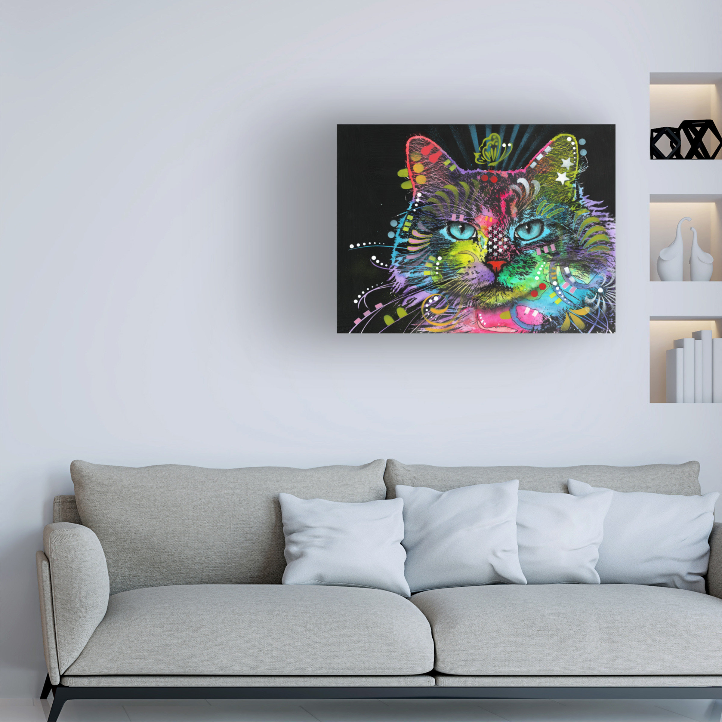 Wildon Home® Dean Russo Blue Stare Canvas Art - Wayfair Canada