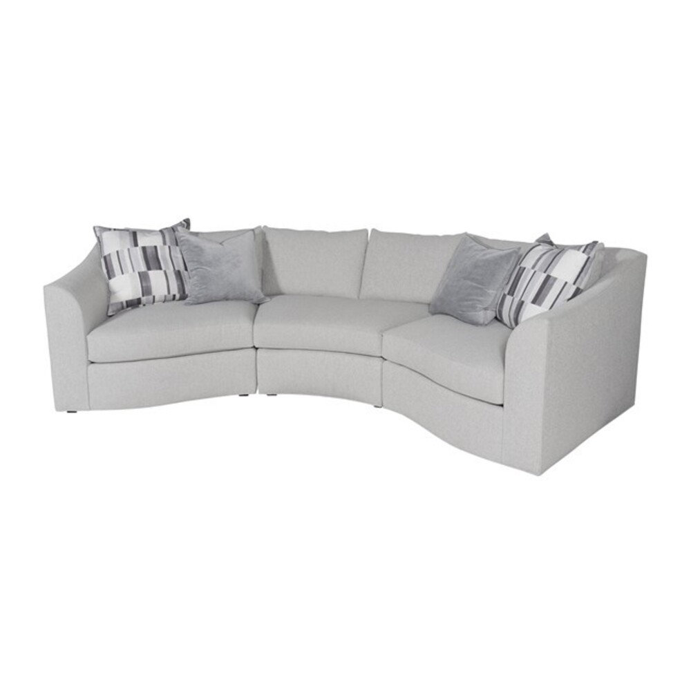 Vanguard Furniture Vanguard 3-Piece Evelyn Quarter Turn Sectional ...
