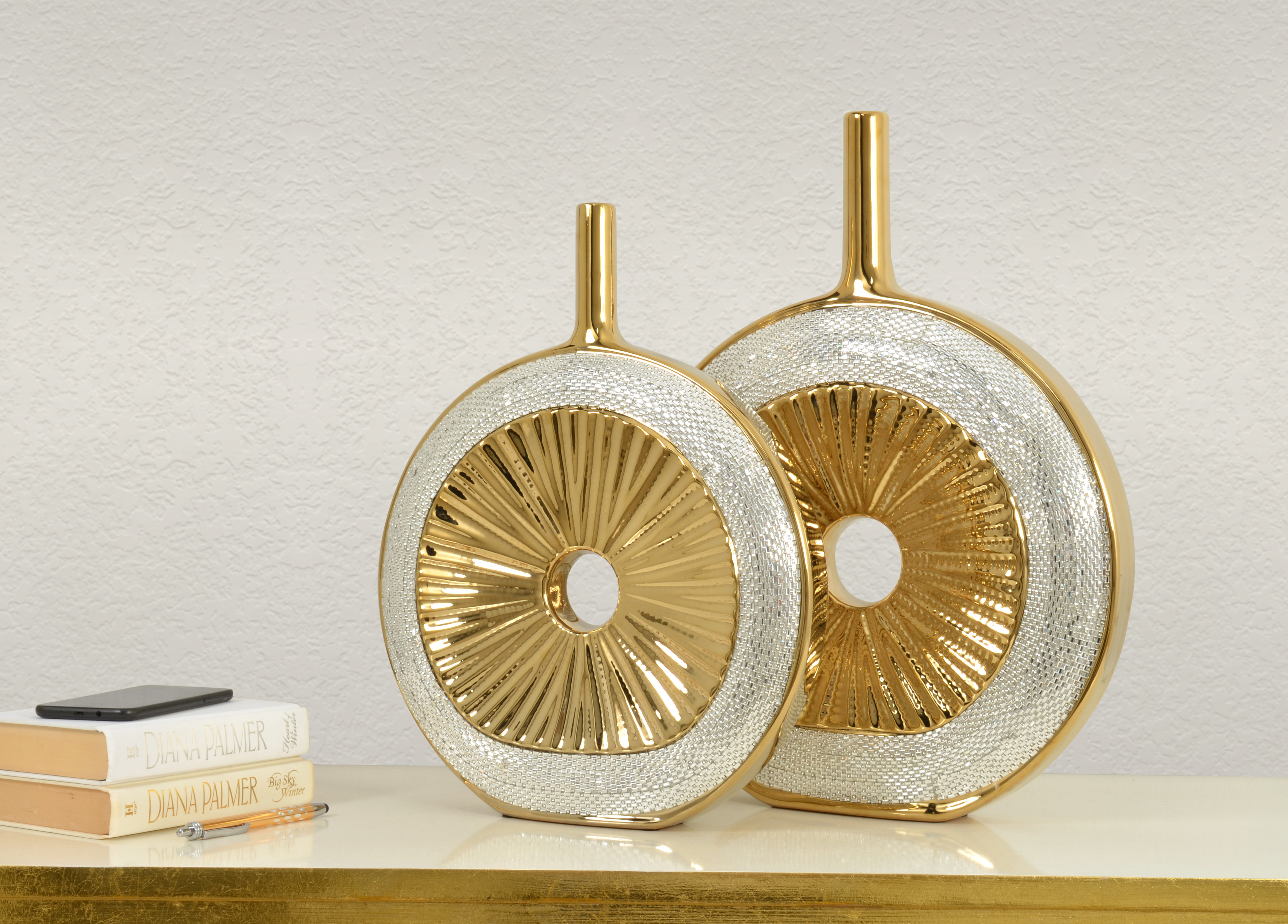 World Menagerie Fifine 2 Piece Table Vase Set & Reviews | Wayfair