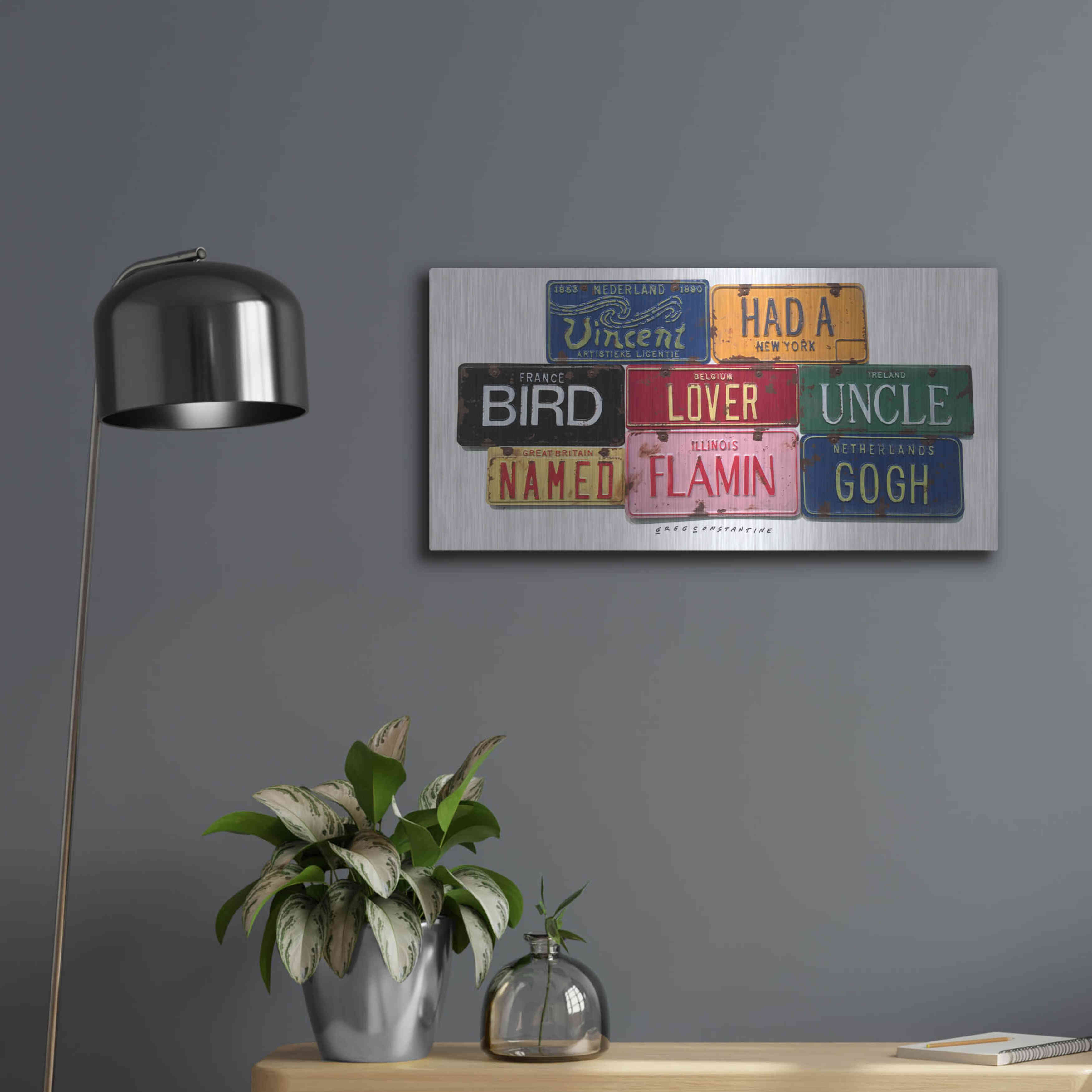 Trent Austin Design® " Vincent Flamin Gogh " by Gregory Constantine ...