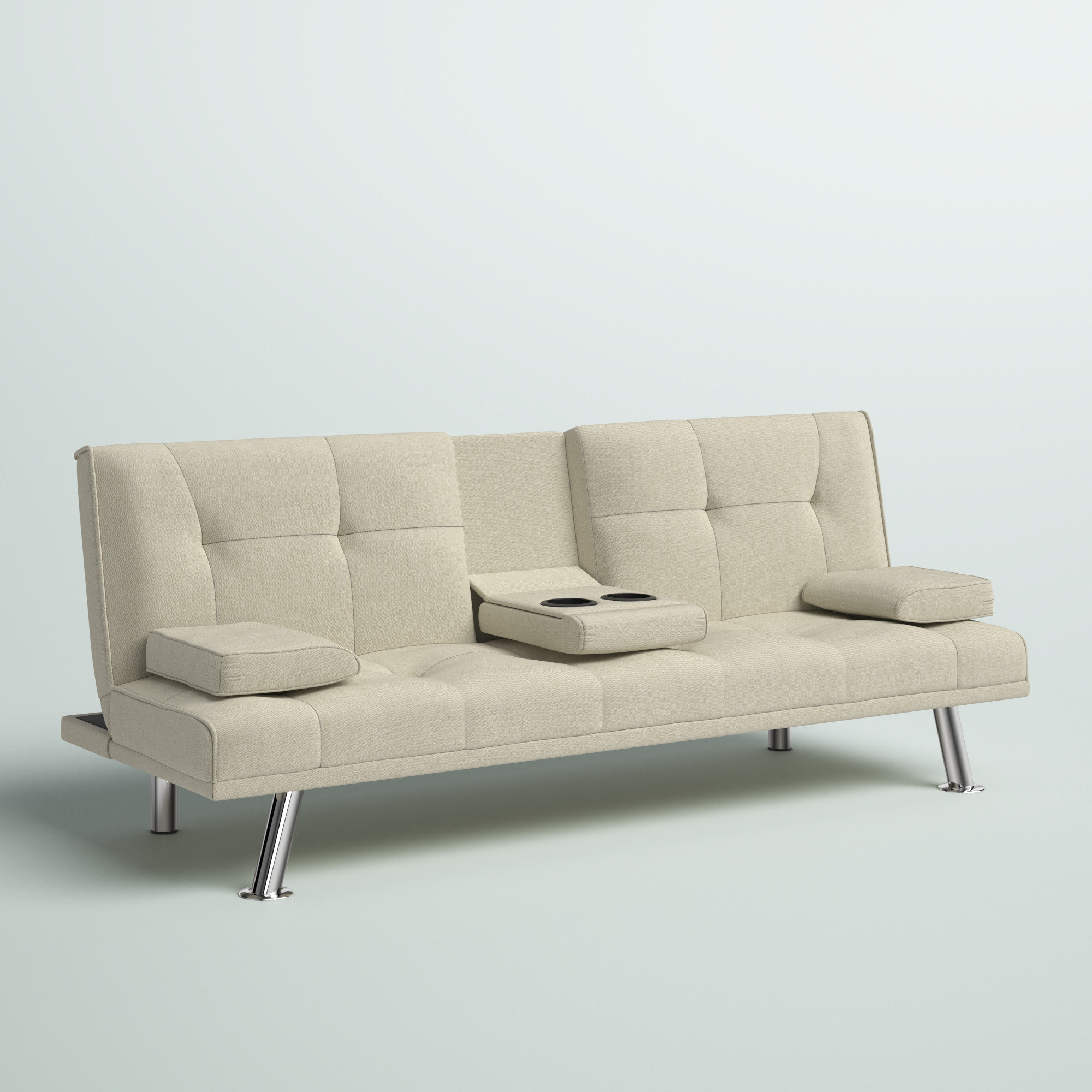 Ebern Designs 65.3'' Upholstered Sleeper Sofa & Reviews | Wayfair