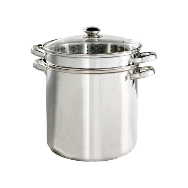 Cook Pro 8 Quarts Stainless Steel Steamer Pot & Reviews - Wayfair Canada
