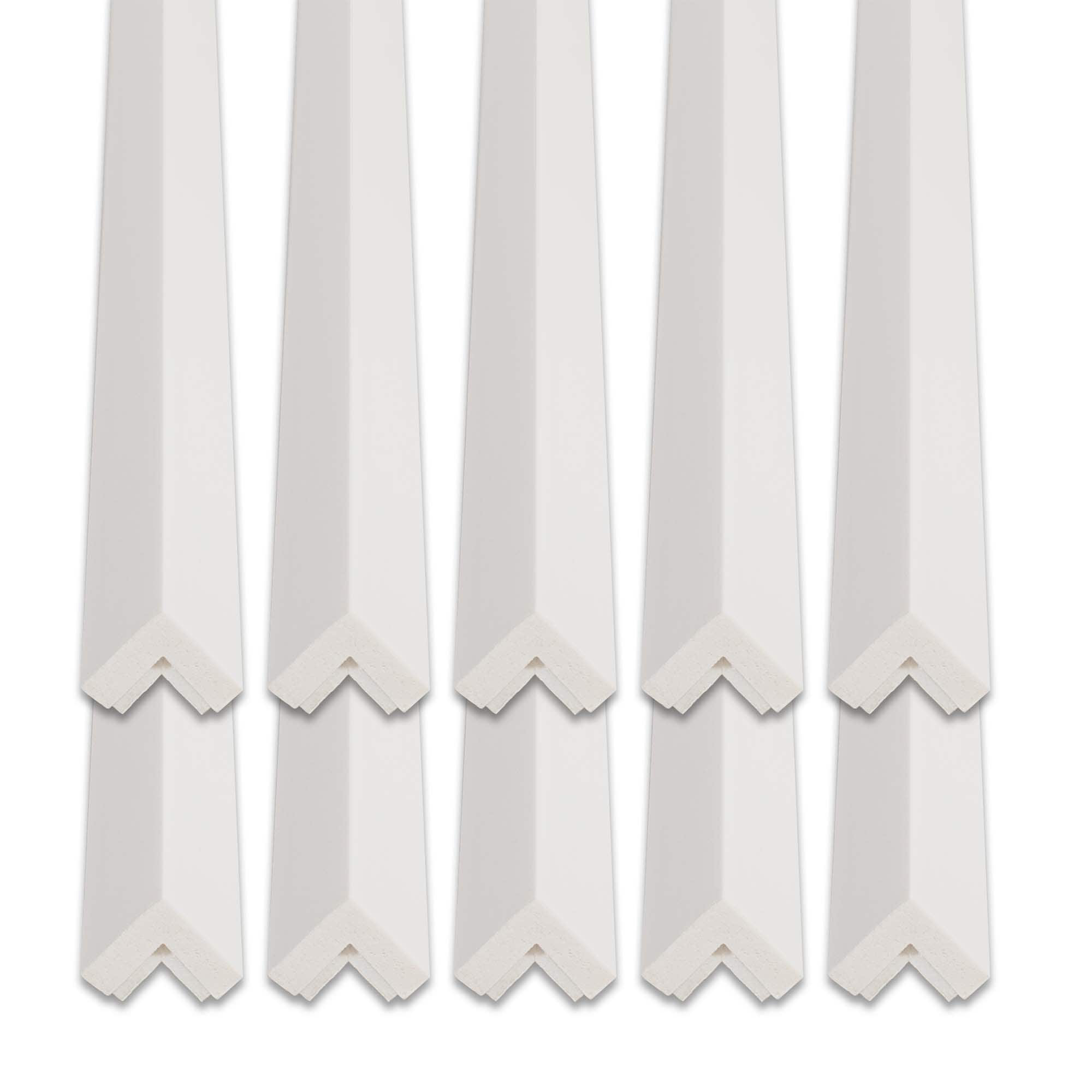 Architectural Products by Outwater L.L.C. Outwater White Wall Corner ...