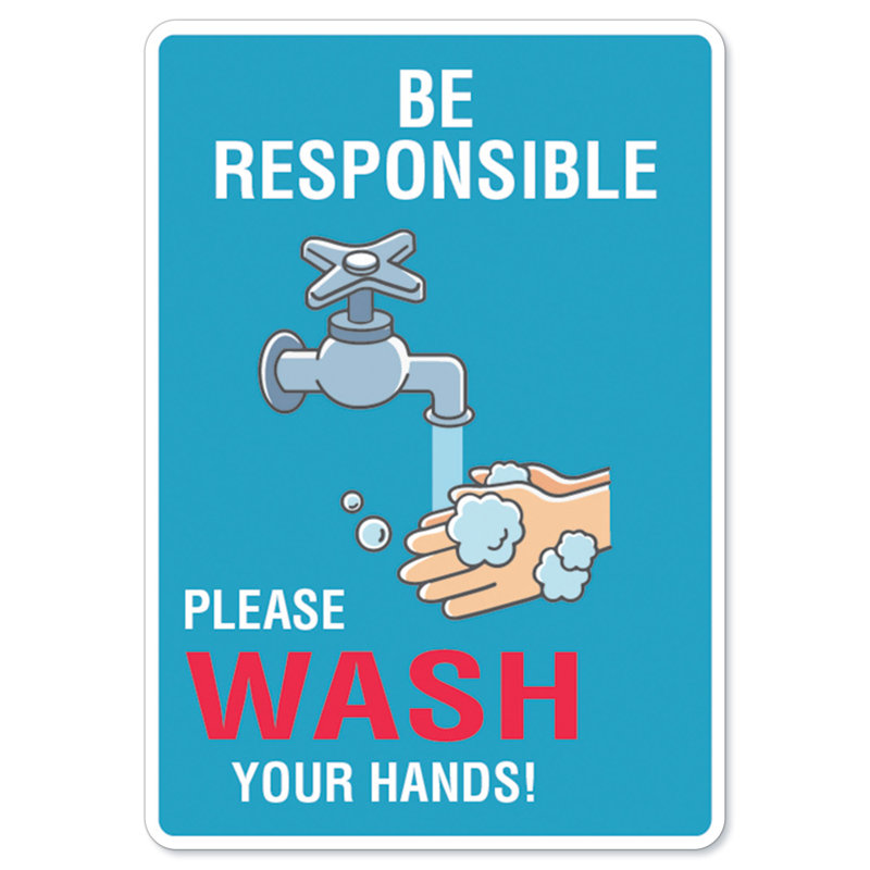 SignMission OSHA Notice Sign - All Staff & Visitors | Heavy Duty ...