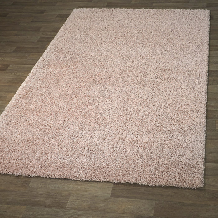 Wayfair Basics® Shag Pink Area Rug & Reviews | Wayfair