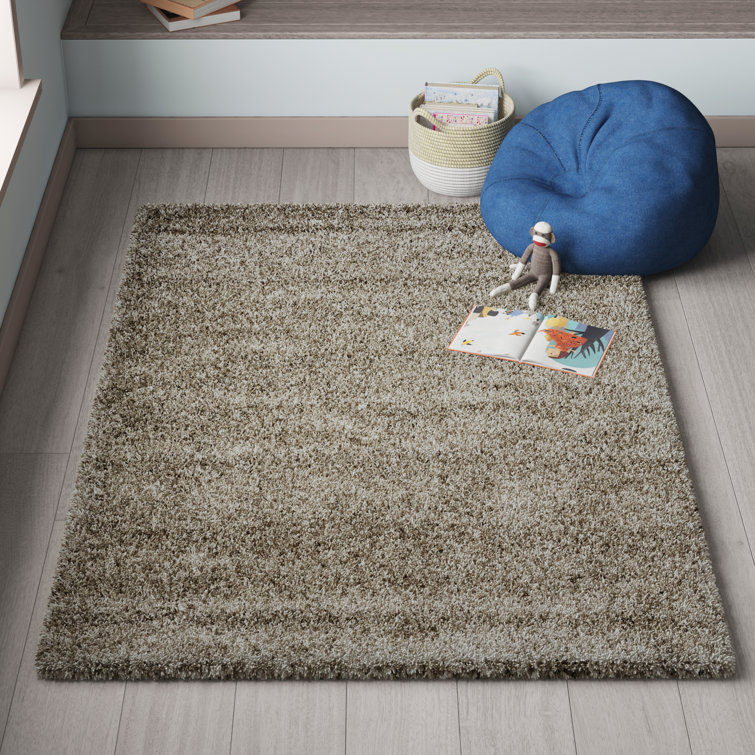 Mack & Milo™ Alasdair Stone Shag Area Rug & Reviews | Wayfair