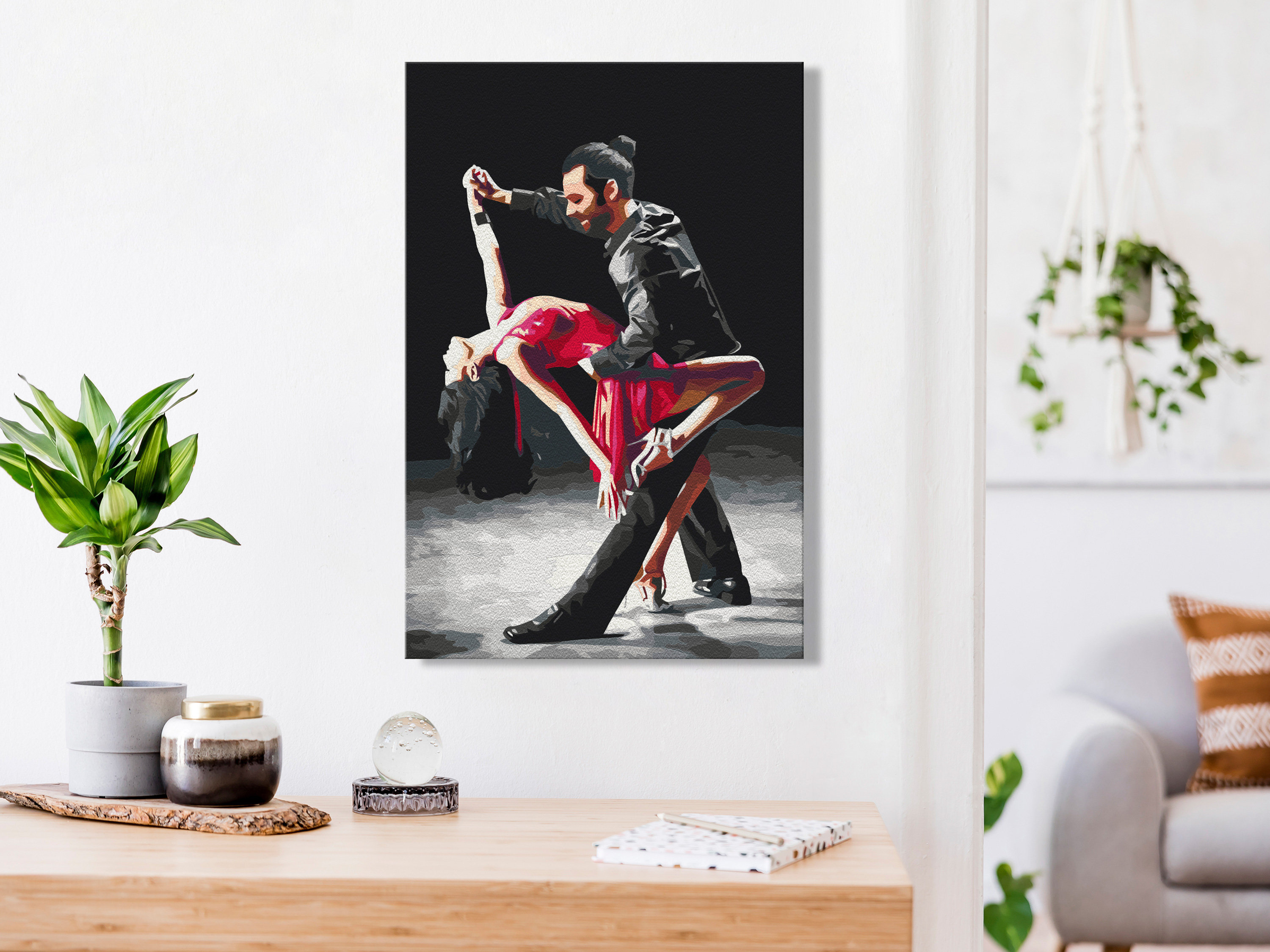 East Urban Home Ballroom Dance - Wrapped Canvas Painting | Wayfair