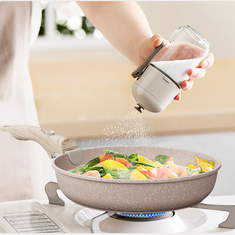 caannasweis 11 - Piece Detachable Handle Cookware Set & Reviews | Wayfair