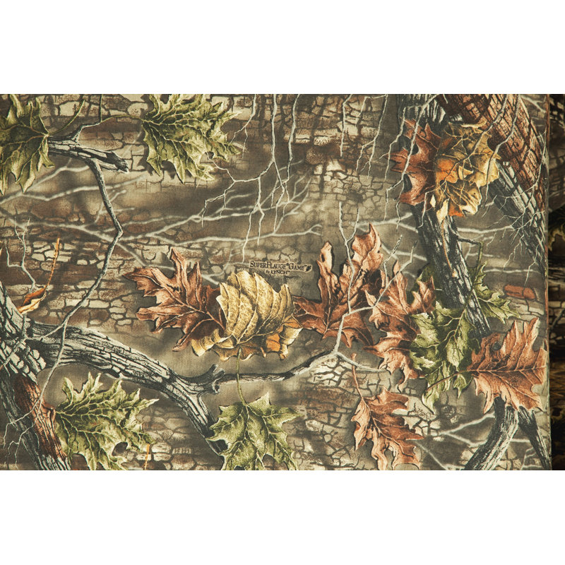 Union Rustic Loveseat in Superflauge Camo Fabric | Wayfair