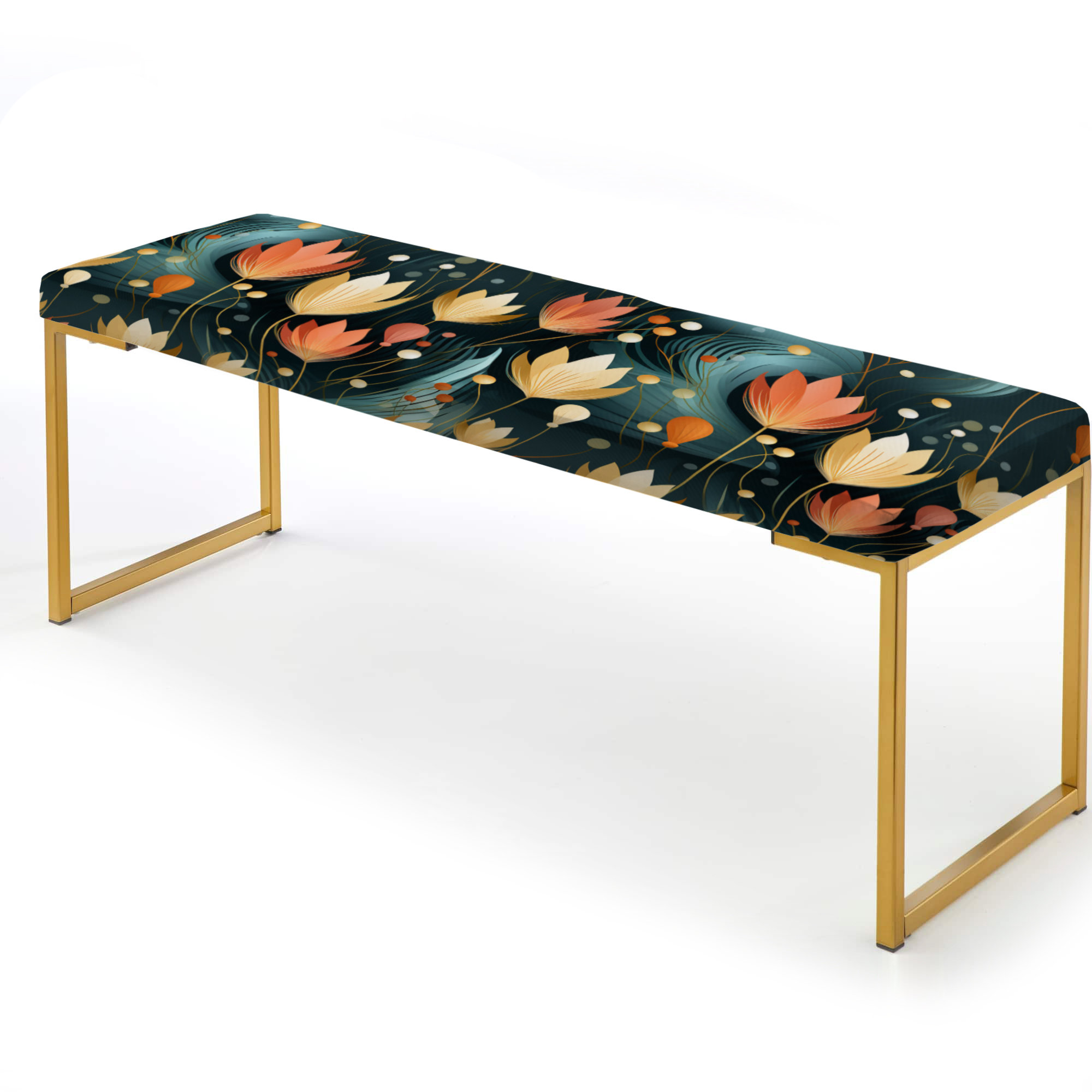 Design Art Modern Oasis Hues In Botanical World - Tropical Upholstered ...