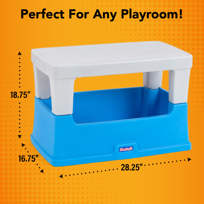 Simplay3 Play Around Toy Box Table | Wayfair