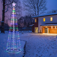 The Holiday Aisle® 6 FT LED Christmas Tree Lighted Display | Wayfair