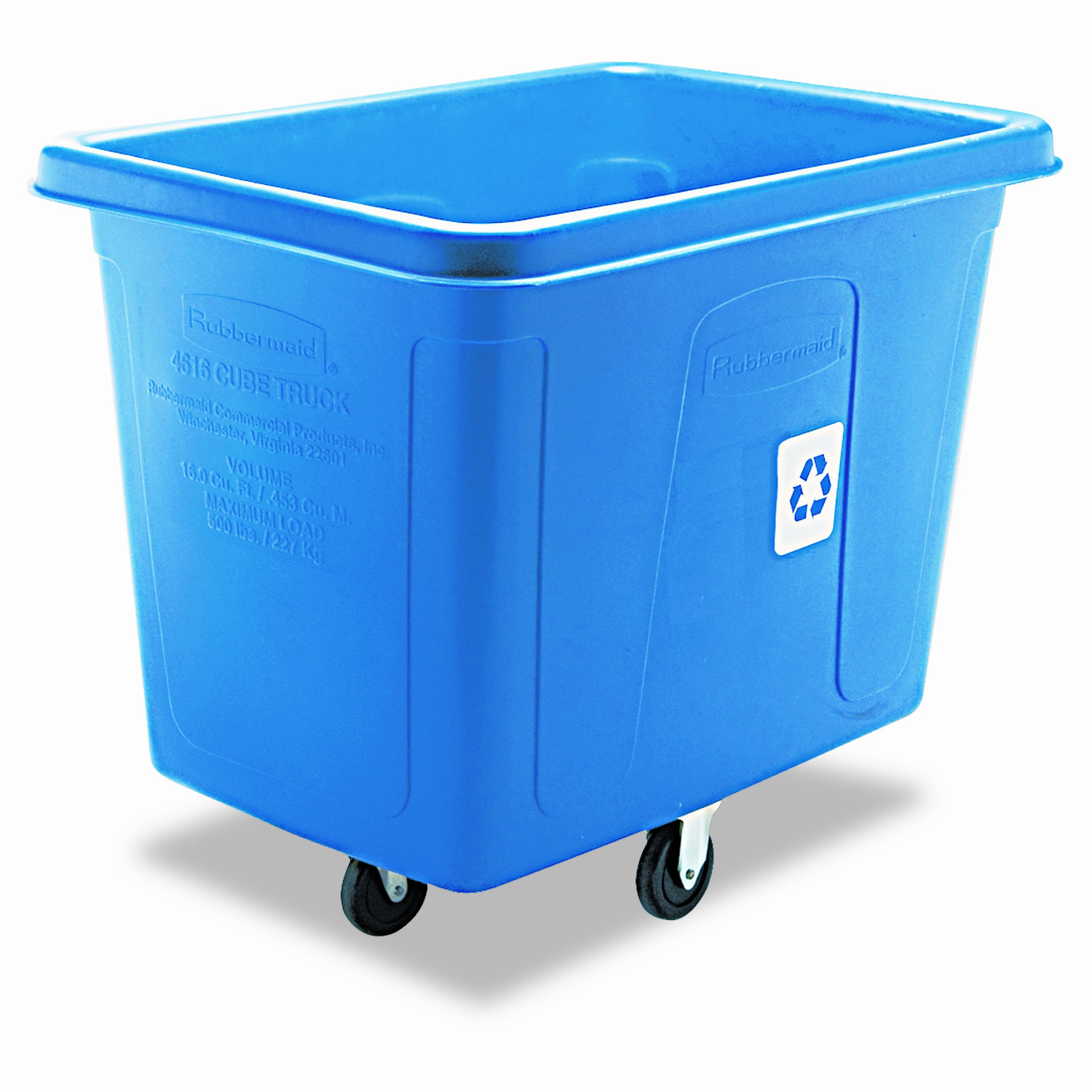Rubbermaid Commercial Products Rubbermaid Cube Truck 119.7 Gallon ...