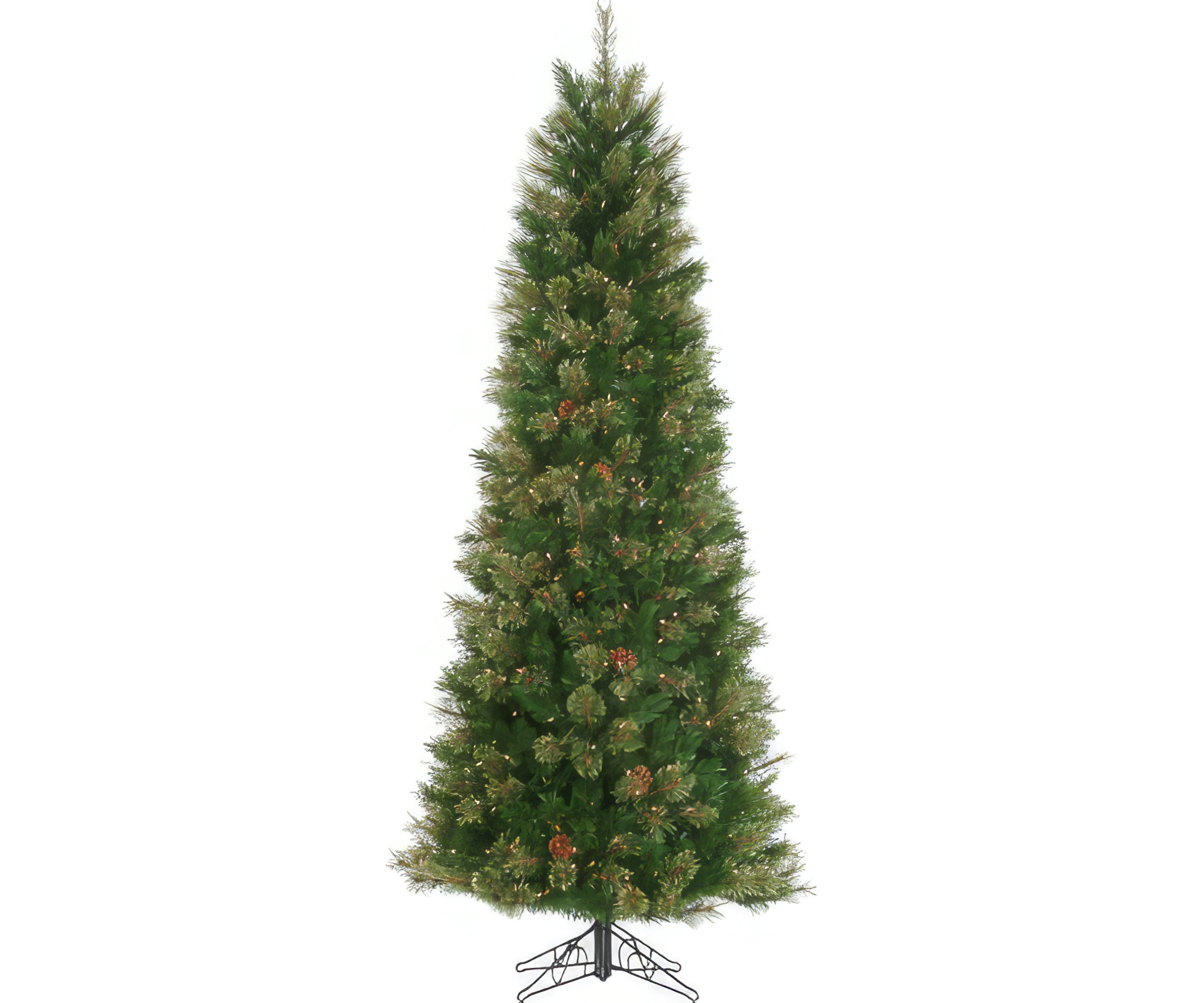 The Holiday Aisle® 7.5' Royal Cashmere Christmas Tree with 500 Clear ...