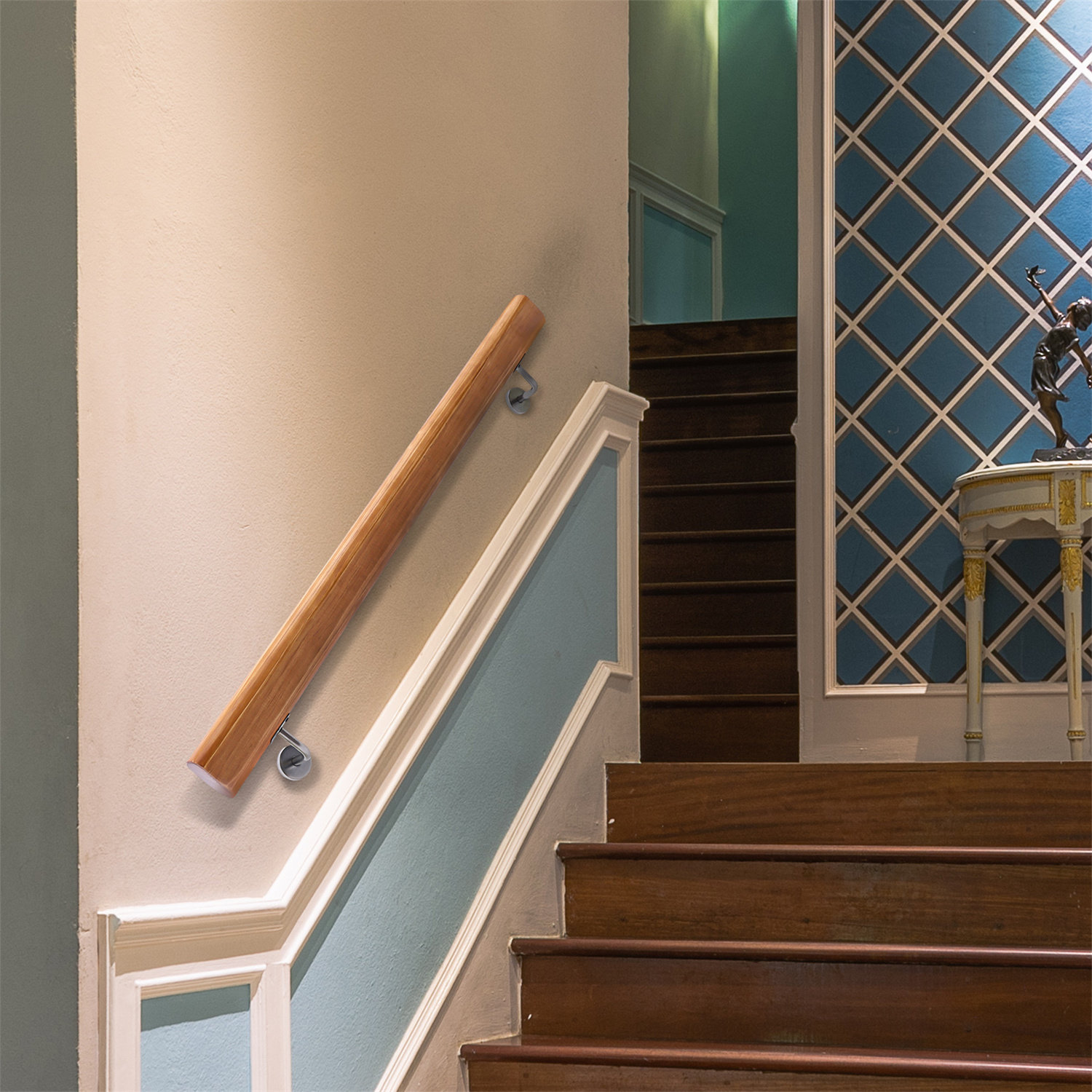 YINXIER Singgle Wood Handrail Complete Kit - Wayfair Canada