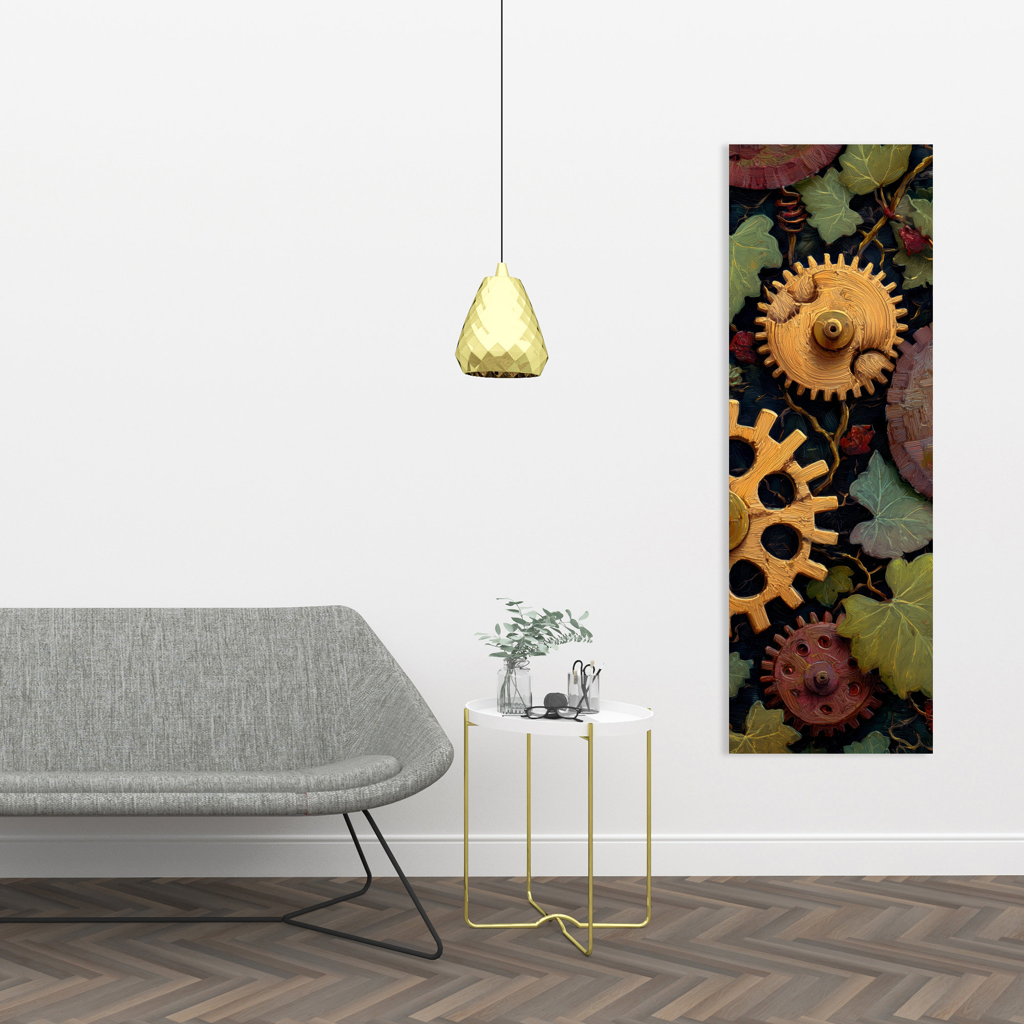 Wrought Studio™ Nature punk - Green Canvas for Eco-Friendly Home Decor ...