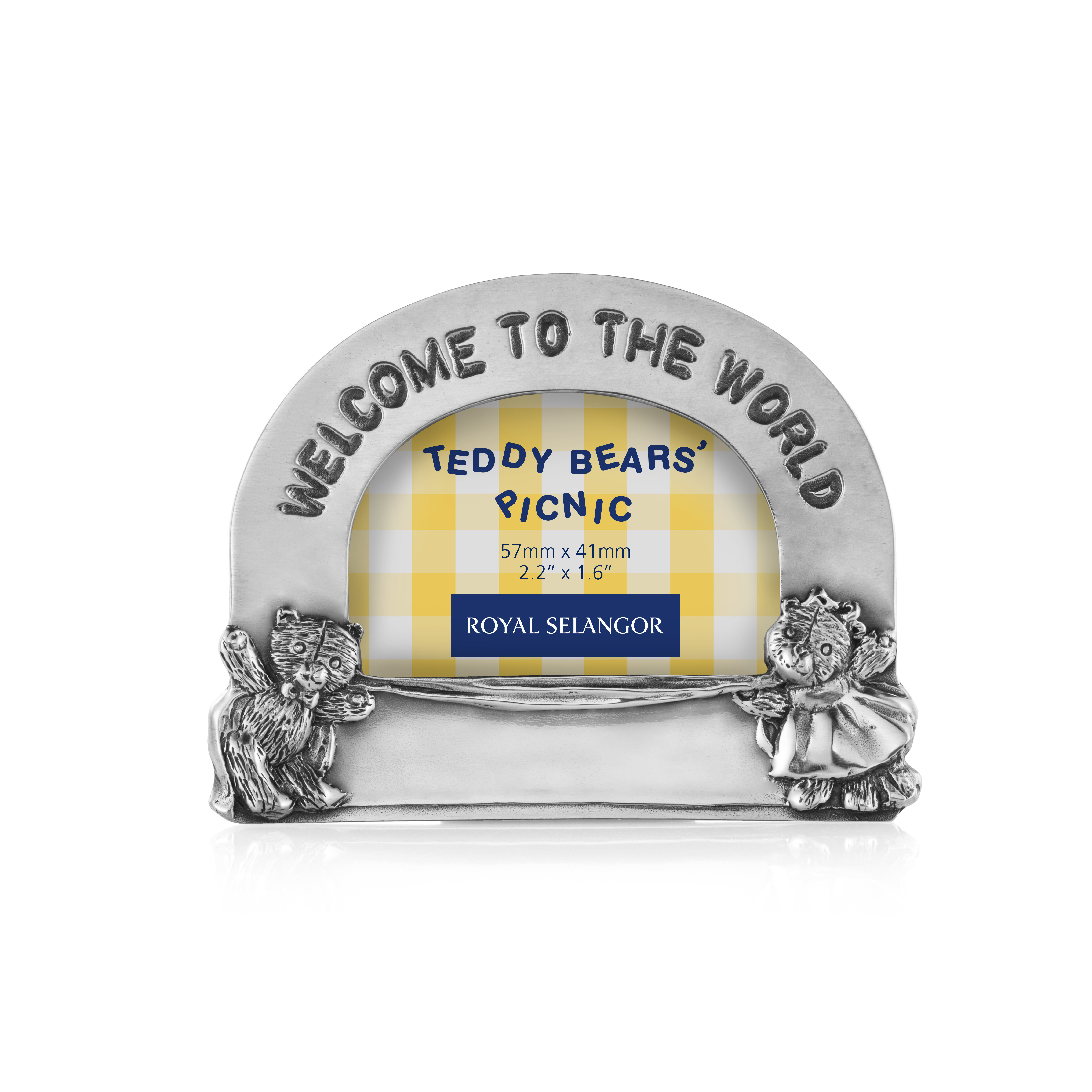 Royal Selangor Teddy Bears' Picnic Welcome Photo Frame | Wayfair