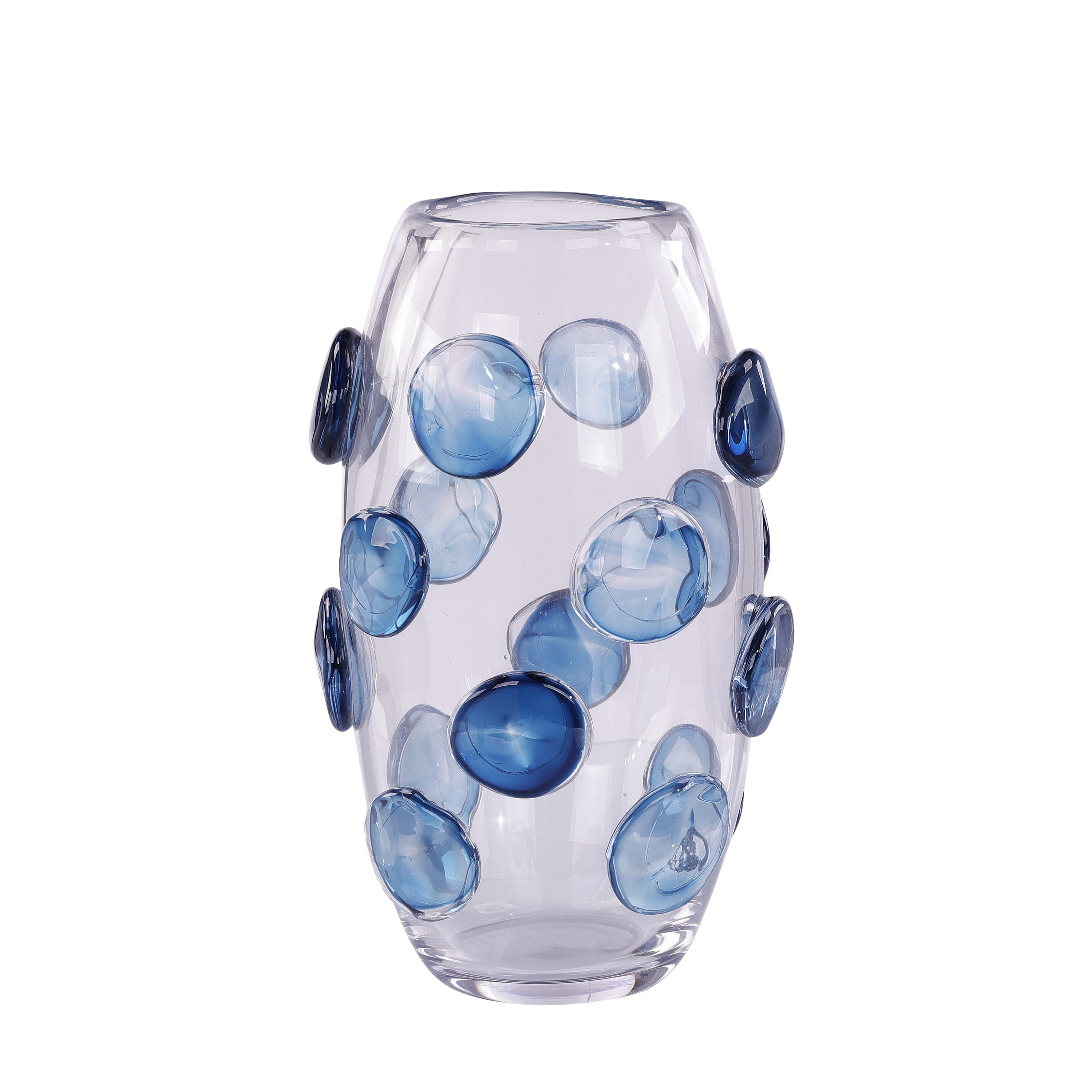 John-Richard Cerulean Spots Vase | Perigold