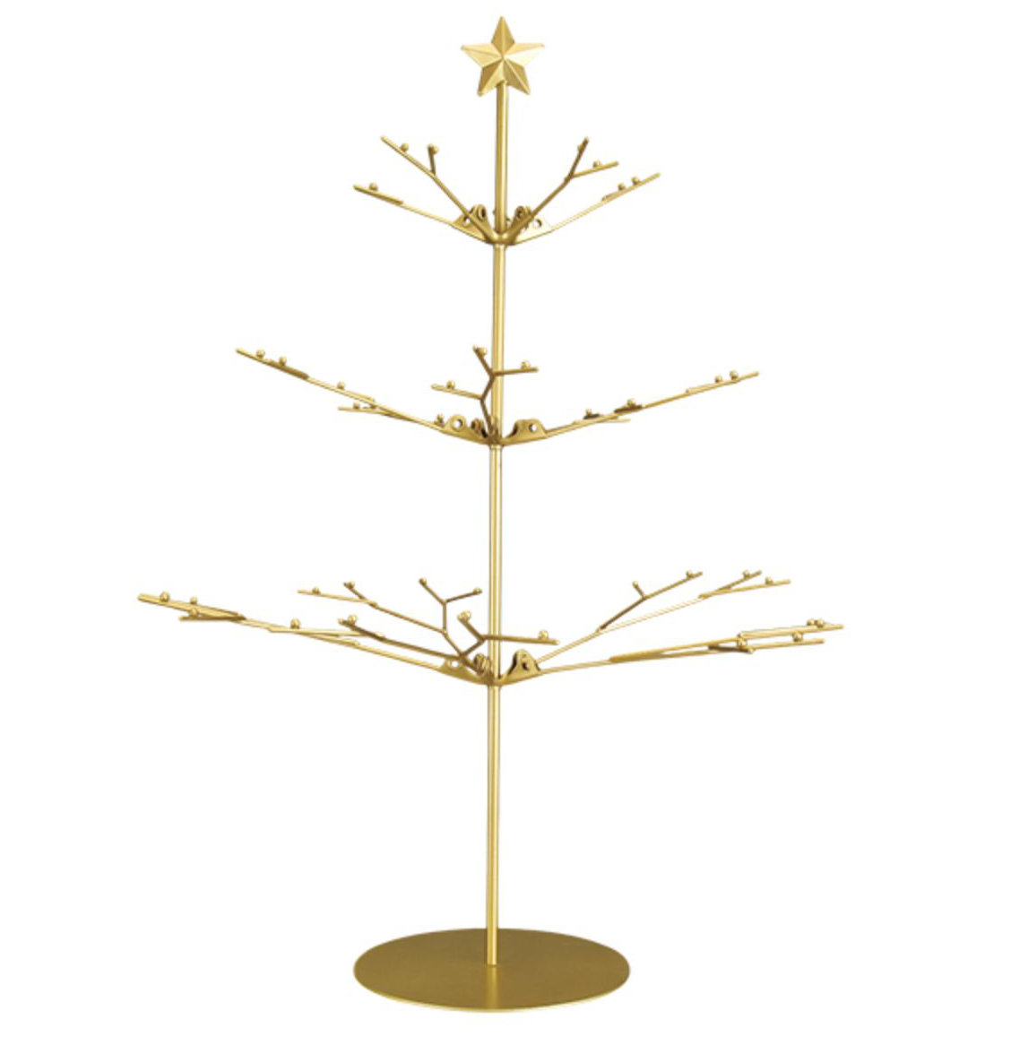 Old World Christmas Metal Tabletop Tree | Wayfair