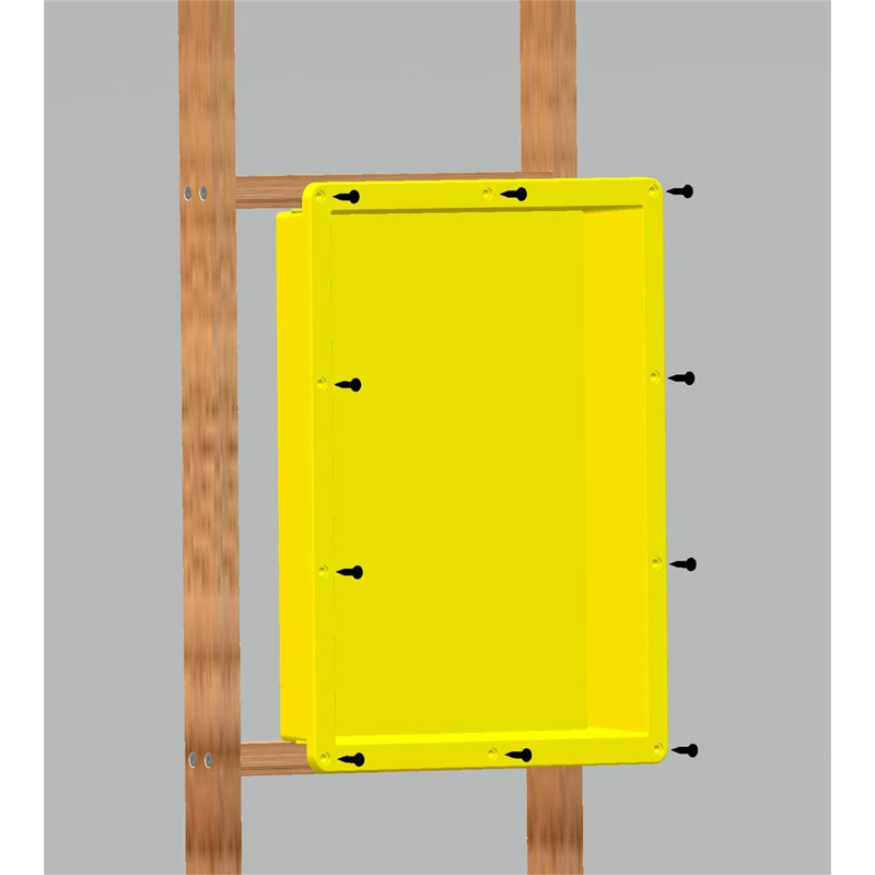 Latitude Run® Elsperman Acrylonitrile Butadiene Styrene Wall Bathroom ...