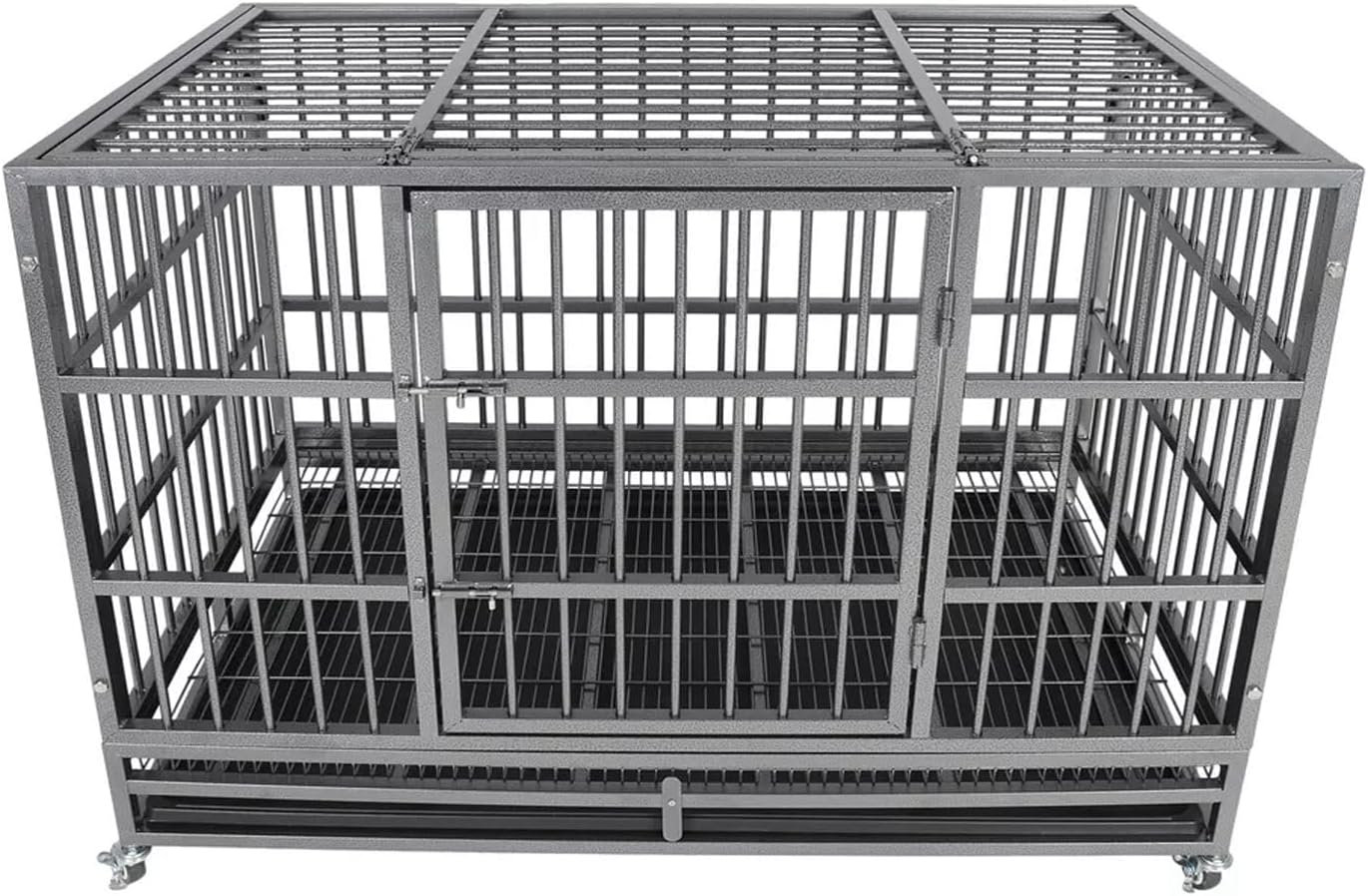 Tucker Murphy Pet™ Tucker 47 Inch Heavy Duty Pet Crate With Wheels For ... Tucker Murphy Pet™ Tucker 47 Inch Heavy Duty Pet Crate With Wheels For ...