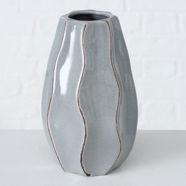 WholeHouseWorlds Handmade Stoneware Table Vase | Wayfair