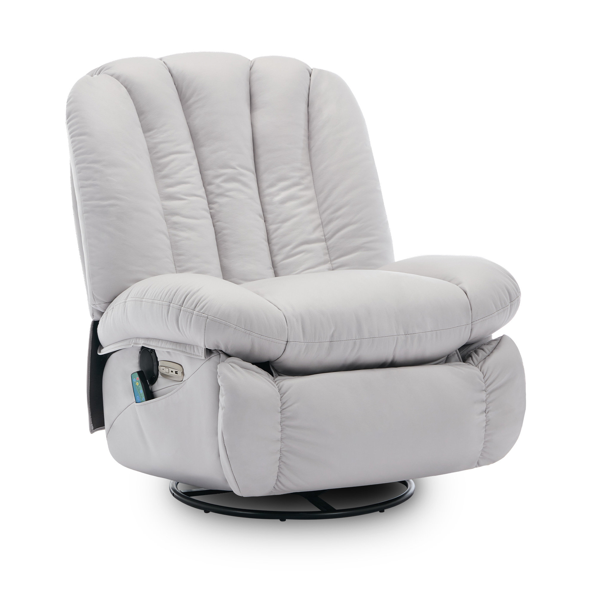 Latitude Run® Elaad Oversized Power Rocker Recliner Swivel Modern ...