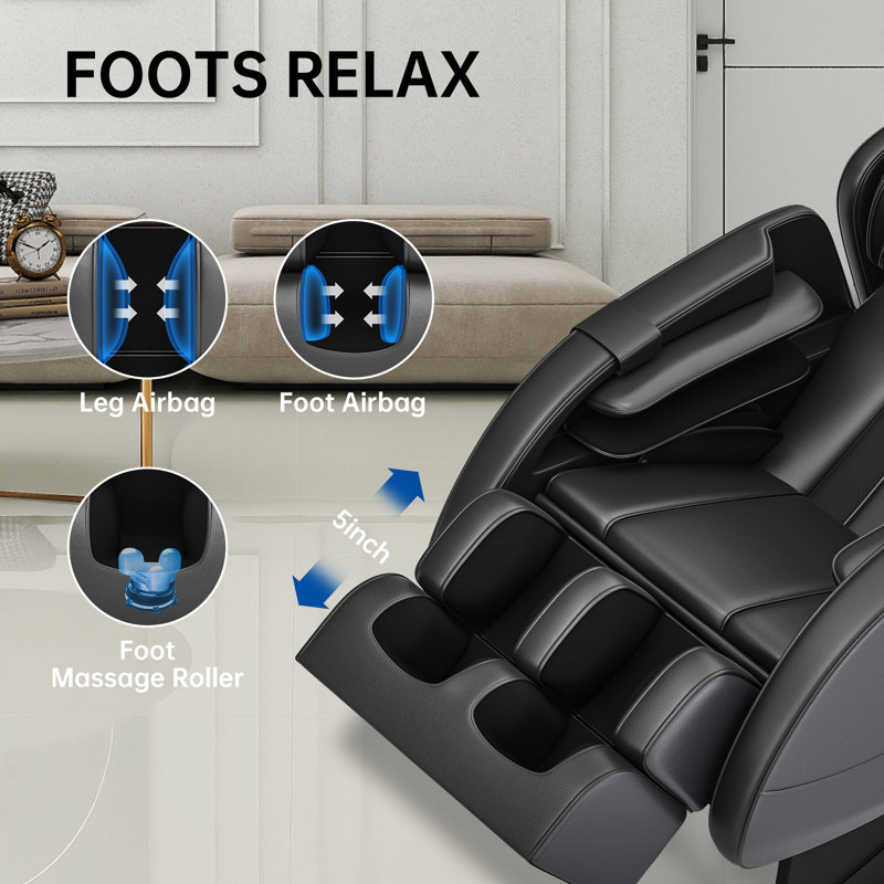 RealRelax Favor MM450 Full Body Shiatsu Electric Massage Chair with ...