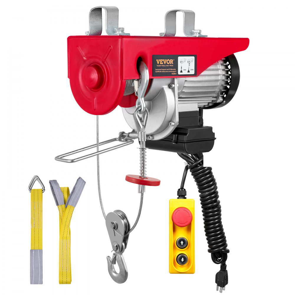 Williston Forge 2200 lbs Attic Lift, 1600W 110V Electric Hoist with ...