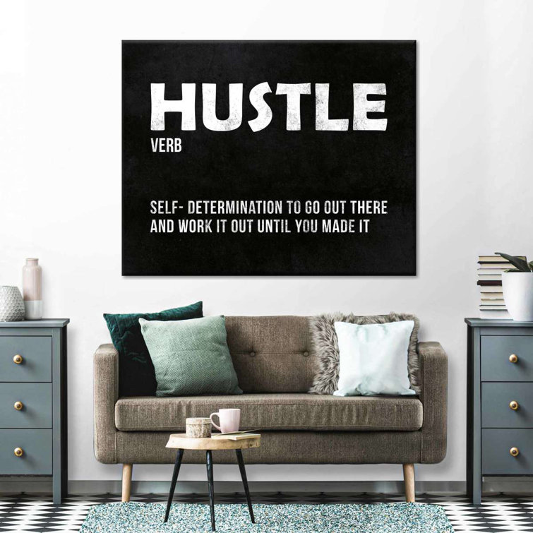 Trinx Hustle Definition Canvas Print - Wayfair Canada