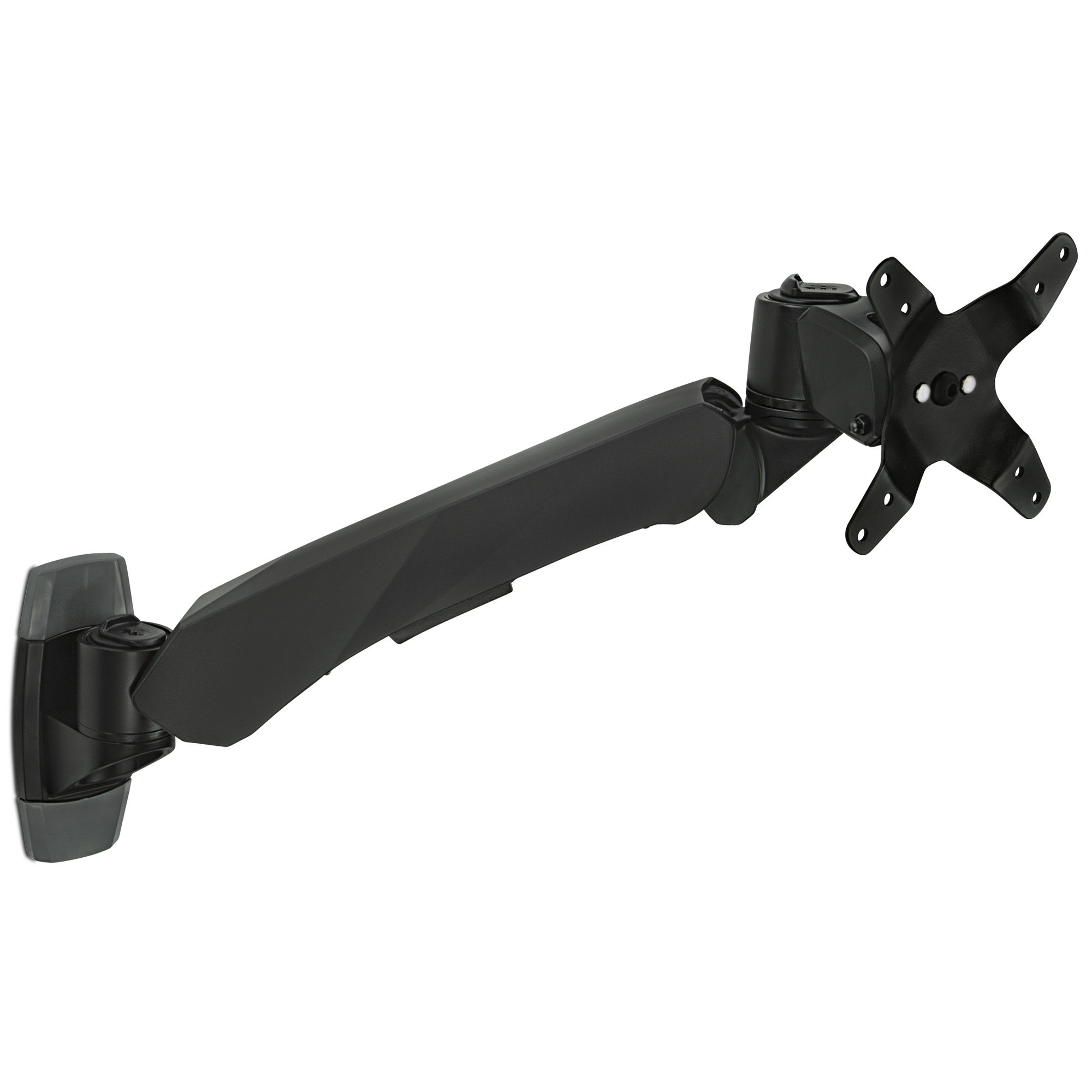 Mount-It Single Height Adjustable Wall Mount Arm Stand | Max 30 in ...