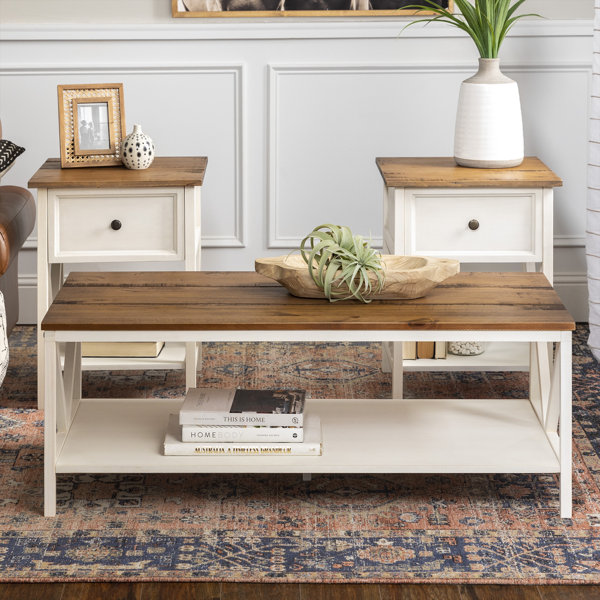 Rosalind Wheeler 3 - Piece Living Room Table Set & Reviews | Wayfair