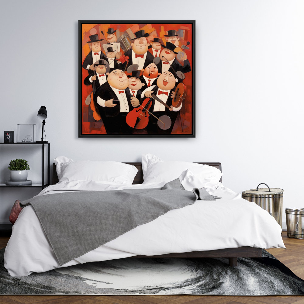 Begin Edition International Inc. " Abstract Band " on Canvas | Wayfair