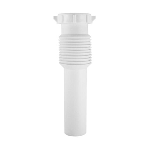 Highcraft Flexible Tube 1-1/4" Expandable Drain Pipe Extension Tube ...