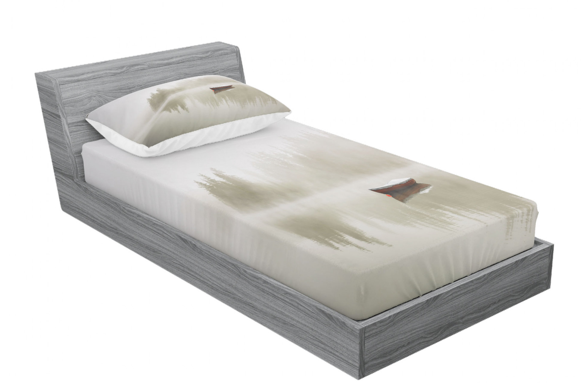 Ambesonne Landscape Sheet Set | Wayfair