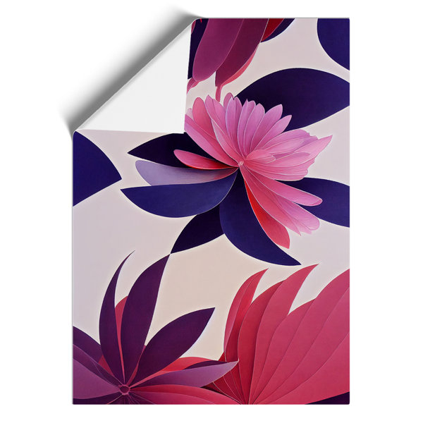 Marlow Home Co. XV1022-4276X Sublime Flowers - Graphic Art | Wayfair.co.uk