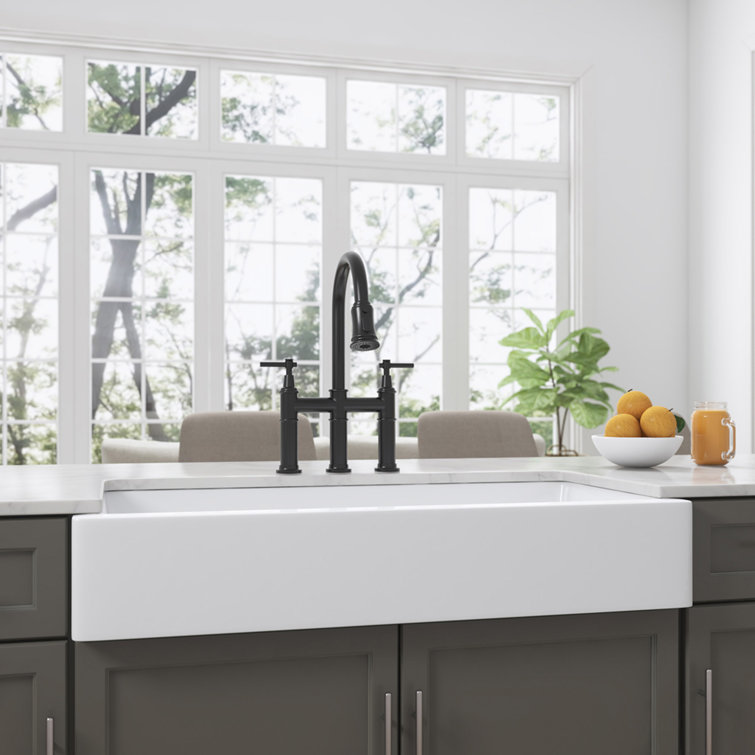 HomeViewto Farmhouse Sink Deep Apron Sink Undermount Farmhouse Kitchen ...