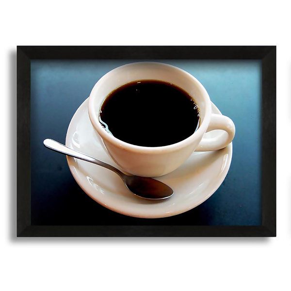 Ebern Designs Morning Espresso - Picture Frame Graphic Art on Canvas ...