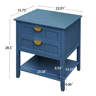 Dakota Fields 2 Drawer Side Table | Wayfair